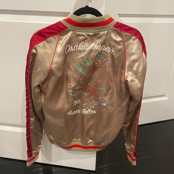Avirex | Jackets & Coats | Avirex Japanese Style Bomber Jacket Size ...